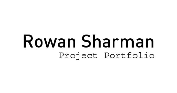 Rowan's Project Portfolio